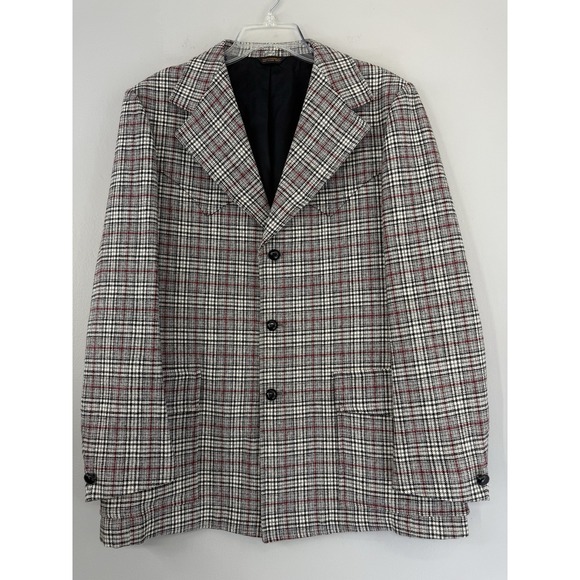Pendleton | Suits & Blazers | Vtg Pendleton Western Plaid Blazer Jacket ...